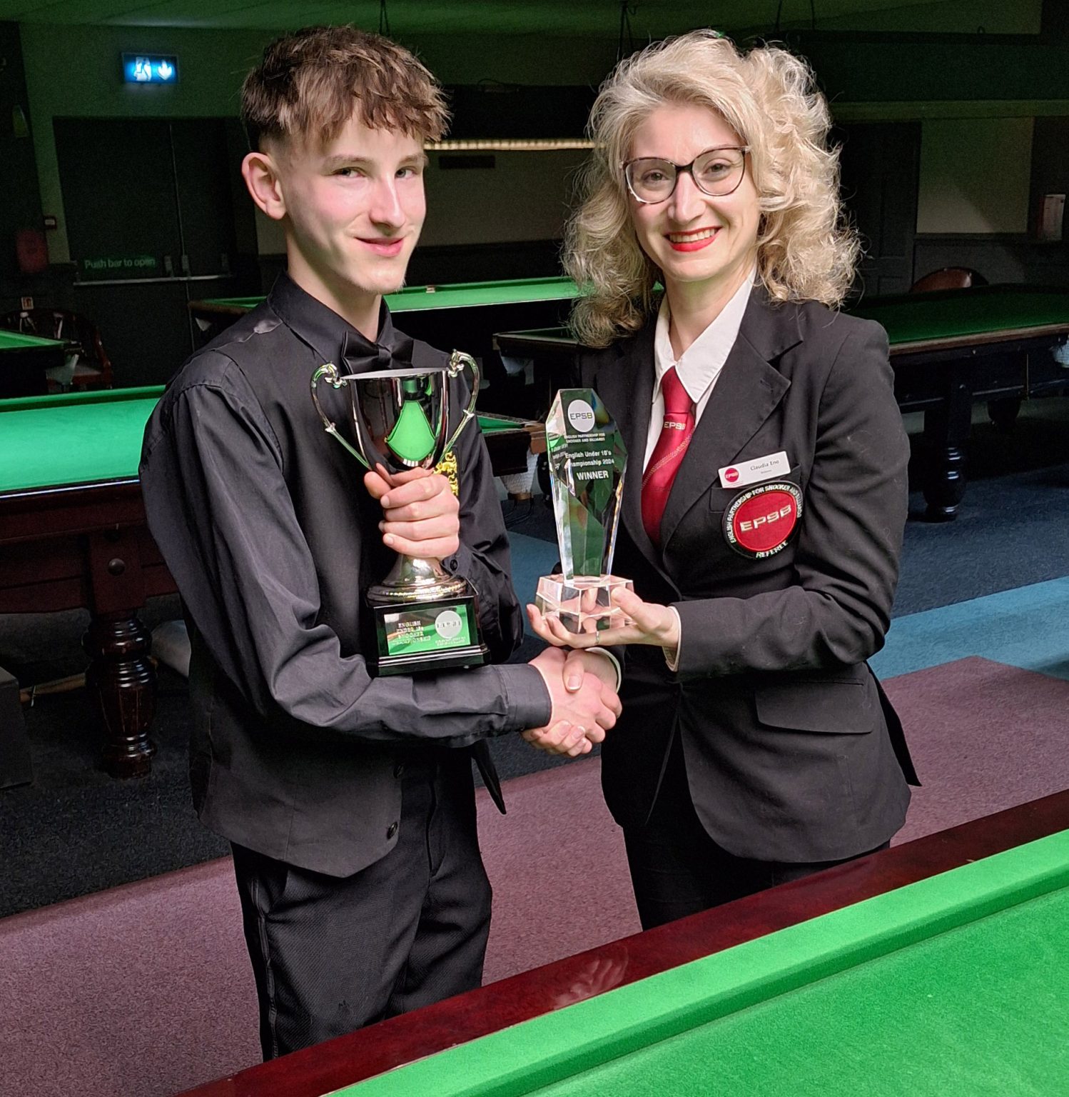 Daniel Boyes is English Under-18 Champion - EPSB
