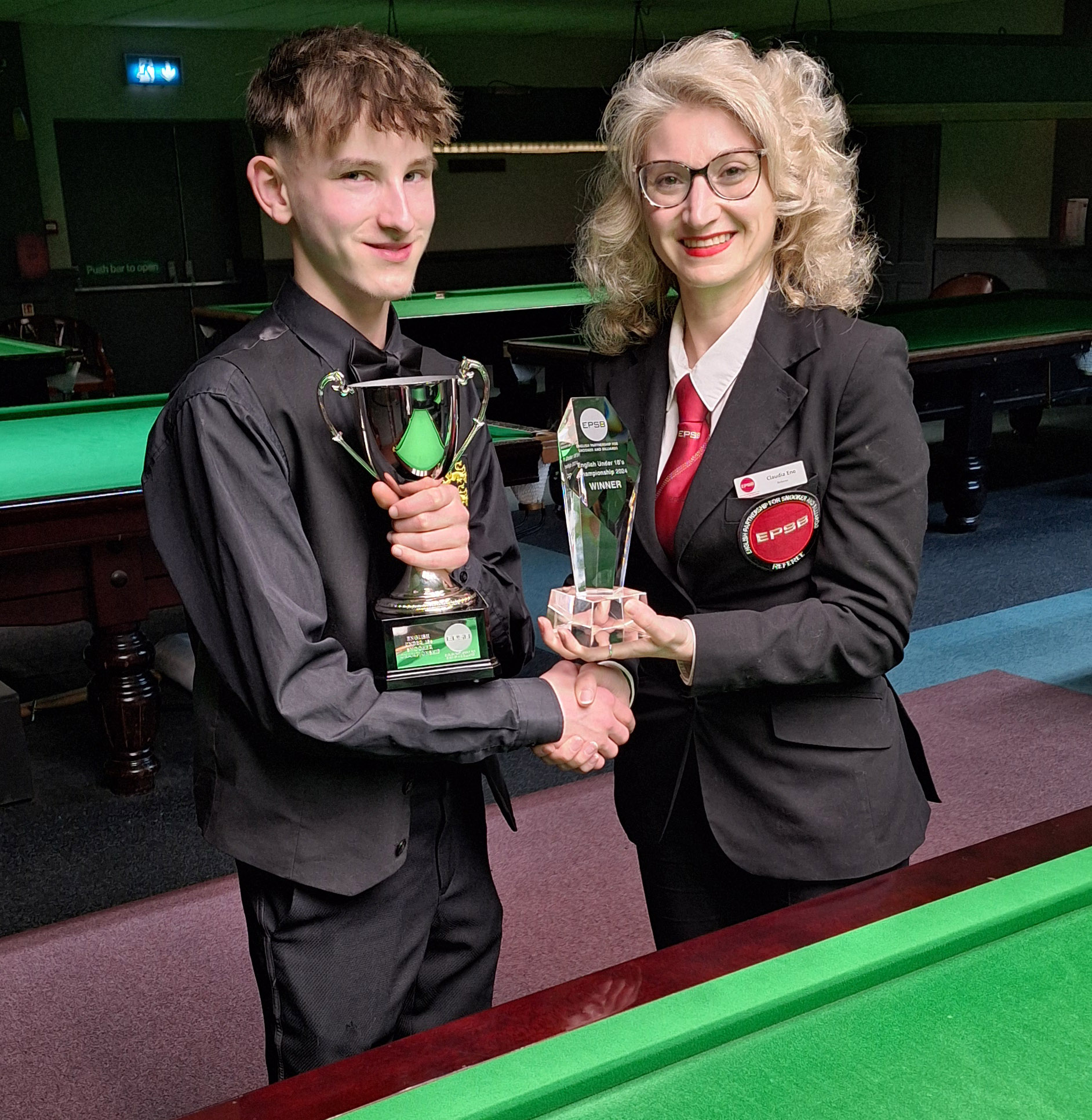 Daniel Boyes is English Under-18 Champion - EPSB