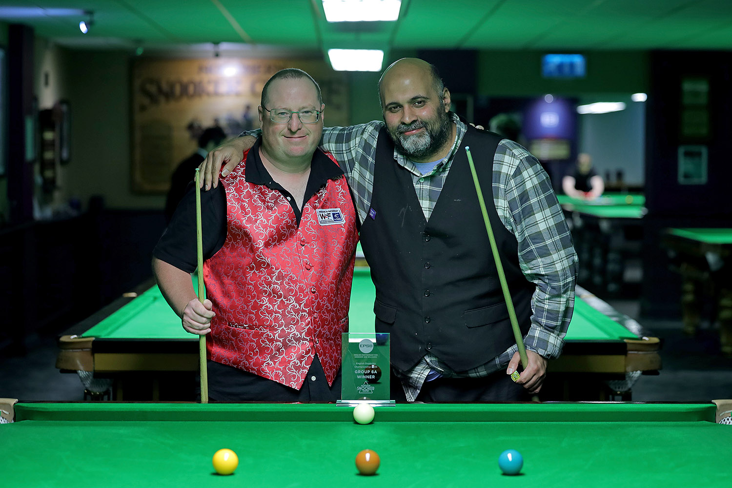Champions Crowned at Historic English Disability Snooker Championship ...