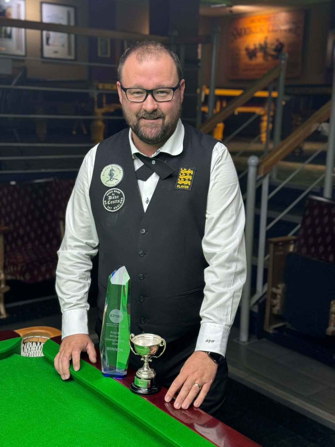 Robert Hall Retains English Billiards Championship Title - EPSB