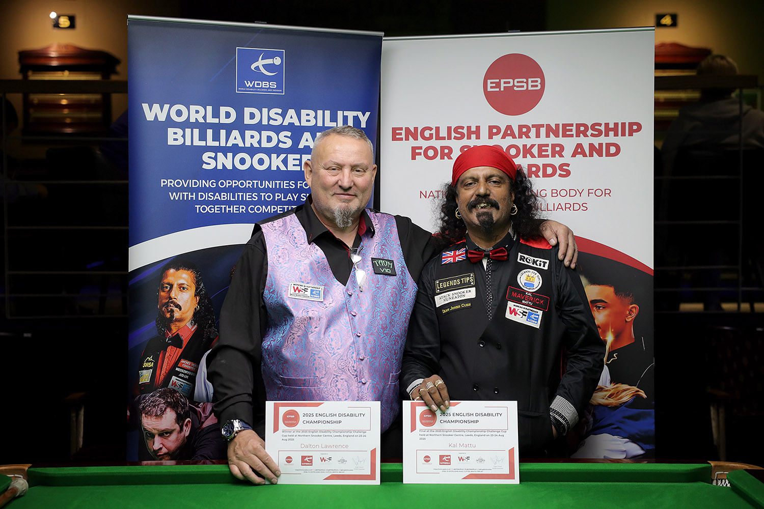 Champions Crowned at Historic English Disability Snooker Championship ...