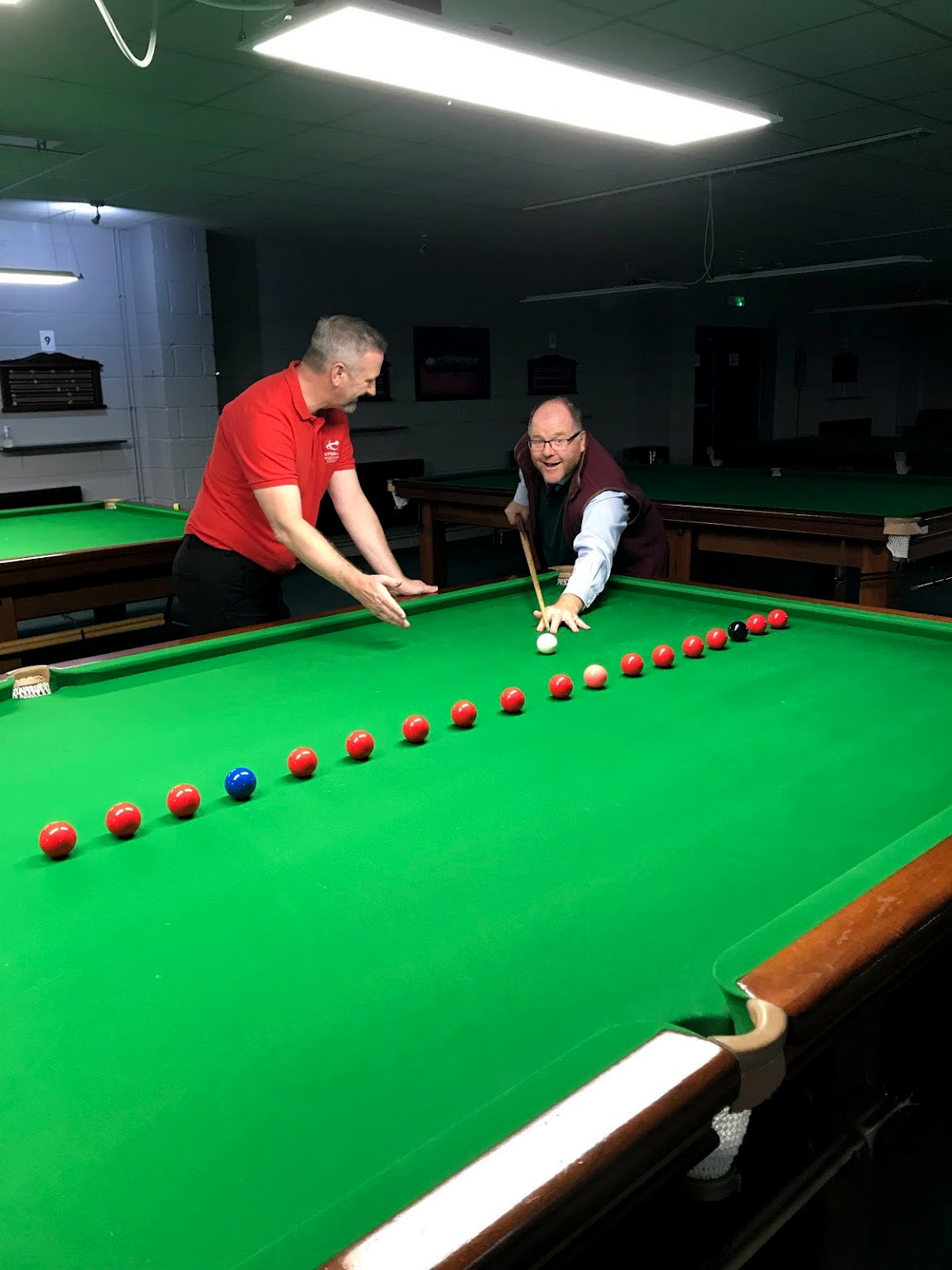 Woodside Snooker Centre Welcomes George Freeman MP - EPSB