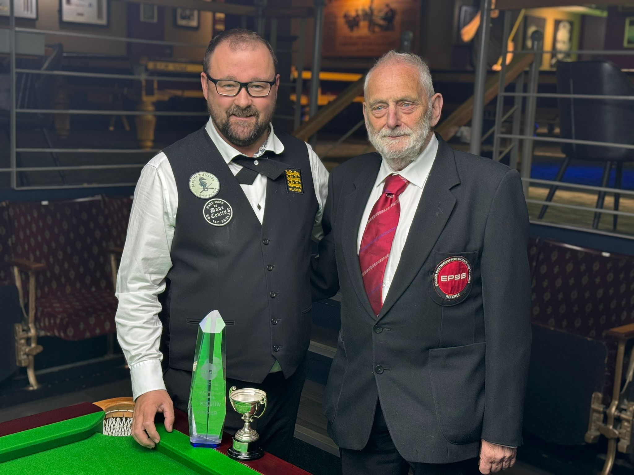 Robert Hall Retains English Billiards Championship Title - EPSB